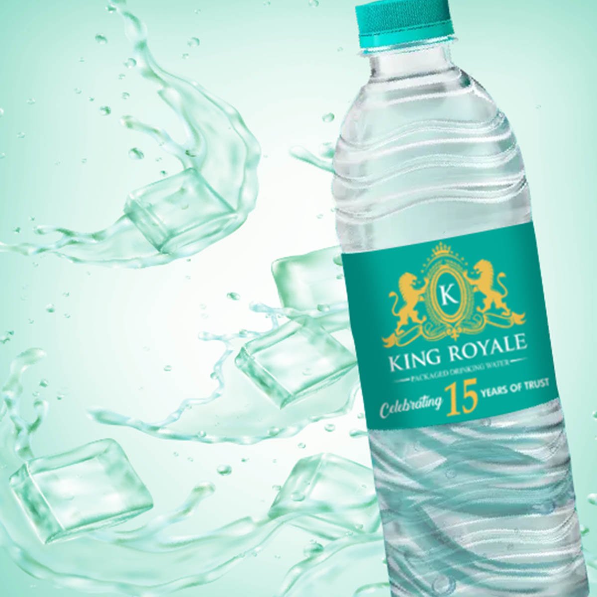 King Royale 1 Ltr Drinking Water - King Royale Water